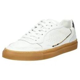 Sneaker Pavement "Pavement Sneaker Leder", Herren, Gr. 40, wei&szlig;, braun, Leder, Schuhe Sneaker
