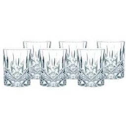 Whiskyglas Nachtmann "Whiskygl&auml;ser Noblesse 295 ml 6er Set transparent", bunt (transparent), Glas, Trinkgef&auml;&szlig;e, Whiskyglas