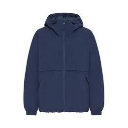 Windbreaker oxmo "Windbreaker OXVISAM", Damen, Gr. M, blau (marineblaus), Obermaterial: 100% Nylon NY., Jacken Windbreaker