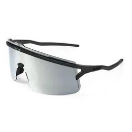 Sportbrille YEAZ "Sport-Sonnenbrille Black/Silver SUNSHADE", Damen, schwarz (schwarz, silber), Sonnenbrillen