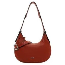 Beuteltasche SURI FREY "Beutel SFY Henny", Damen, Gr. B/H/T: 30cm x 22cm x 3cm 0, rot (rust 624), Polyurethan, Taschen Beuteltasche