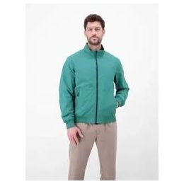 Blouson Lerros, Herren, Gr. XXL, soft teal, Web, Obermaterial: 100% Polyester, unifarben, bequem h&uuml;ftbedeckend, Rundhals, Flachstrickb&uuml;ndchen, Jacken Blouson, mit Stehkragen und Rei&szlig;verschluss