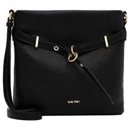 Umh&auml;ngetasche SURI FREY "Umh&auml;ngetasche SFY Bailey", Damen, Gr. B/H/T: 28cm x 26cm x 7cm 0, schwarz (schwarz 100), Polyurethan, Taschen Umh&auml;ngetasche