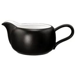 Sauciere Seltmann Weiden "Sauciere Liberty Velvet Black 640 ml schwarz", schwarz, L:20,4cm, Sch&uuml;sseln