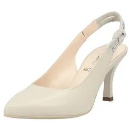 High-Heel-Pumps Nero Giardini "Nero Giardini Pumps Leder", Damen, Gr. 37, sand, Leder, Schuhe