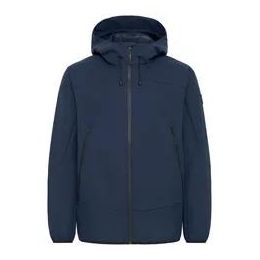Softshelljacke North Bend "Softshelljacke NBRoss M Softshell W-PRO 8000", Herren, Gr. M, blau (navy blazer), Obermaterial: 100% Polyester PES., Jacken Softshelljacke