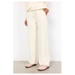 Schlupfhose soyaconcept "SC-BANU 265", Damen, Gr. XL, N-Gr, cream, Jersey, Obermaterial: 48% Modal, 48% Polyester, 4% Elasthan, unifarben, Hosen Schlupfhose