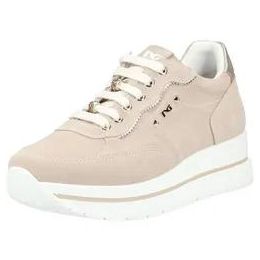 Sneaker Nero Giardini "Nero Giardini Sneaker Veloursleder", Herren, Gr. 36, beige, Veloursleder, Schuhe Sneaker