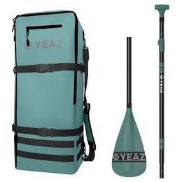 SUP-Paddel YEAZ "Rucksack und Paddel COSTIERA KIT", gr&uuml;n, Paddel