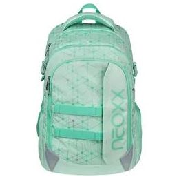 Schulrucksack neoxx "Active Pro", Kinder, Gr. B/H/T: 31cm x 45,5cm x 24cm, mintastic, Polyester, Rucks&auml;cke Schulrucksack, Topseller