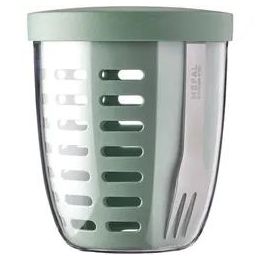Lunchbox Mepal "Fruitpot Ellipse 600 ml", gr&uuml;n (nordic sage), Lebensmittelaufbewahrungsbeh&auml;lter, Lunchbox