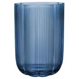 Villeroy & Boch Dekovase VILLEROY & BOCH "Vase Fleur 22,5 cm blau", blau, Vasen