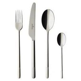 Villeroy & Boch Besteck-Set VILLEROY & BOCH "Tafelbesteck Ella 24er Set silber", silber, Essbesteck-Sets