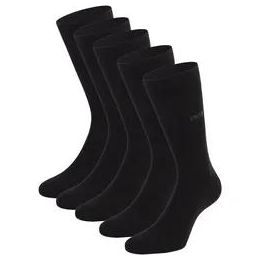 Kurzsocken Cinque "Socken Business 5P 5er Pack", Herren, Gr. 43-46, schwarz, Obermaterial: 80% Baumwolle CO. 16% Polyamid PA. 4% Elasthan EL., Socken