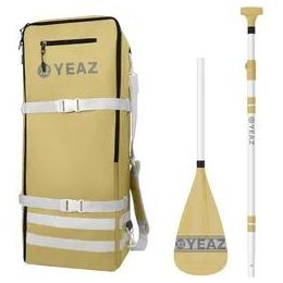 SUP-Paddel YEAZ "Rucksack und Paddel LE CLUB KIT", gelb, Paddel