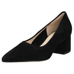 H&ouml;gl Pumps H&Ouml;GL "H&ouml;gl Pumps Veloursleder", Damen, Gr. 41,5, schwarz, schwarz, Veloursleder, Schuhe Pumps