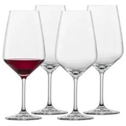 Schott Zwiesel Rotweinglas SCHOTT-ZWIESEL "Bordeauxgl&auml;ser Tulip 656 ml 4er Set transparent", bunt (transparent), 4 tlg., Glas, Trinkgef&auml;&szlig;e, Rotweinglas