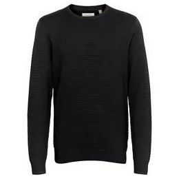Strickfleece-Pullover Blend "Strickpullover BHREDHILL CREW NECK KNIT NOOS", Herren, Gr. XXL, schwarz, Obermaterial: 100% Baumwolle CO., Pullover