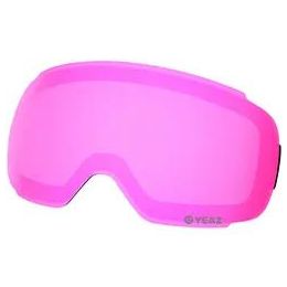 Snowboardbrille YEAZ "Wechselglas f&uuml;r Ski- Snowboardbrille TWEAK-X", pink, Sportbrillen
