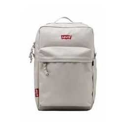 Levi's Schultertasche LEVI'S "Rucksack", Damen, Gr. B/H/T: 26,5cm x 40,5cm x 13cm 0, grau (hellgrau), Obermaterial: 100% Polyester PES., Taschen Schultertasche