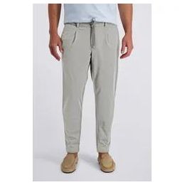 Jogger Pants Pierre Cardin "PC-Crozon Jogg Pants", Herren, Gr. 34, L&auml;nge 34, sharkgray, Web, Obermaterial: 52% Polyester, 21% Polyamid, 17% Viskose, 10% Elasthan, bequem lang, Hosen, im Chinohosen- Style
