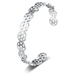 Armreif AILORIA "Armreif ALYNA", silber, Armb&auml;nder, Damen, Edelstahl, Armreif