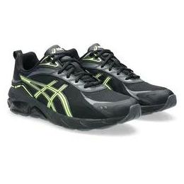 Sneaker asics SPORTSTYLE "GEL-QUANTUM 180 VIII", Herren, Gr. 43,5, schwarz, carrier grau, Textil, Schuhe Sneaker