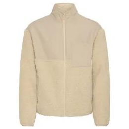 Pl&uuml;schjacke Blend "Pl&uuml;schjacke BHEVON", Herren, Gr. XXL, beige (oyster gray), Obermaterial: 100% Polyester PES., Jacken