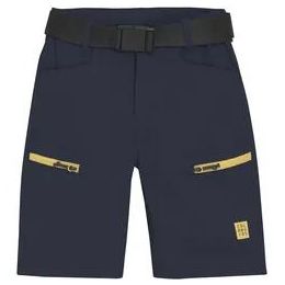 Cargoshorts Color Kids "Cargoshorts COShorts Outdoor W. Zip Pockets", Jungen, Gr. 98, N-Gr, blau (total eclipse), Obermaterial: 92% Nylon NY. 8% Elasthan EL., Hosen