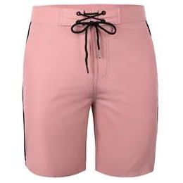 Badeshorts YEAZ "Badeshorts DAVEY", Herren, Gr. XXL, US, pink, Obermaterial: 92% Polyester PES. 8% Elasthan EL., Badehosen Badeshorts