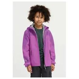 Outdoorjacke Jack Wolfskin "TRAILVENTURE 2L JKT K", Kinder, Gr. 140, foxglove, Obermaterial: 100% POLYESTER. Futter: 100% POLYESTER, Jacken Outdoorjacke