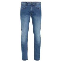 5-Pocket-Jeans Blend "5-Pocket-Jeans BHTwister", Herren, Gr. 33, N-Gr, blau (middle blau, 32), Obermaterial: 98% Baumwolle CO. 2% Elasthan EL., Jeans 5-Pocket-Jeans