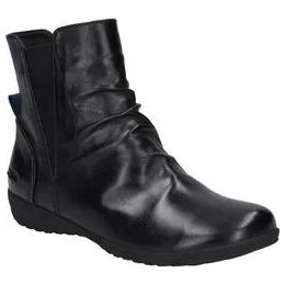 Stiefelette Josef Seibel "Naly 66, schwarz", Damen, Gr. 38, schwarz, Obermaterial: 100% Rindsleder Leather cow., Schuhe Stiefelette
