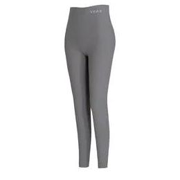 Leggings YEAZ "Leggings CLUB LEVEL", Damen, Gr. S, US, grau, Obermaterial: 78% Polyester PES. 22% Elasthan EL., Hosen Leggings