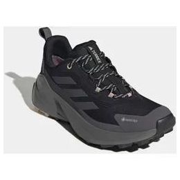 Wanderschuh Adidas TERREX "TRAILMAKER 2.0 GORE-TEX", Damen, Gr. 42, cschwarz, carbon, grefiv, Synthetik, Textil, Schuhe Wanderschuh, wasserdicht dank Gore-Tex Membrane