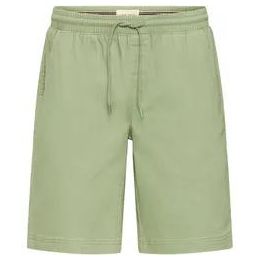 Shorts Blend "BHMARCO REG PULL ON SHORTS", Herren, Gr. S, N-Gr, oil gr&uuml;n, Web, Obermaterial: 98% Baumwolle, 2% Elasthan, unifarben, regular fit, Hosen Shorts