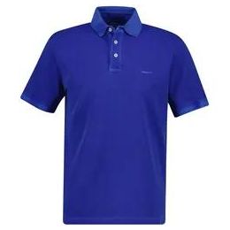 Poloshirt Gant "Poloshirt SUNFADED POLO", Herren, Gr. XXL, blau (blau (royal blau)), Obermaterial: 100% Baumwolle CO., Shirts