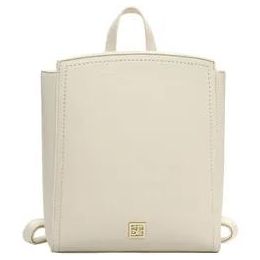 Rucksack SURI FREY "Rucksack SFY Amey", Damen, Gr. B/H/T: 30cm x 32cm x 11cm, beige (beige 400), Obermaterial: 60% Polyurethan PU. 40% Polyester PES., Rucks&auml;cke Rucksack
