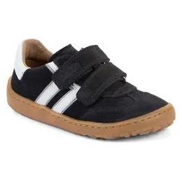 Barfu&szlig;schuh froddo "Barefoot F-Motion", Jungen, Gr. 28, dunkelblau, Textil, Veloursleder, Schuhe Barfu&szlig;schuh, Freizeitschuh, Sneaker mit Klettverschluss