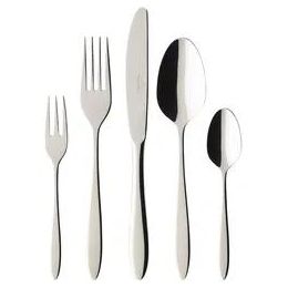 Villeroy & Boch Besteck-Set VILLEROY & BOCH "Tafelbesteck Annalena 30er Set silber", silber, Essbesteck-Sets