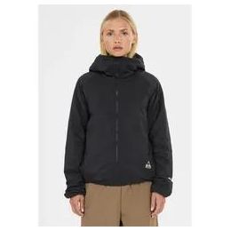 Skijacke SOS "Comeon", Damen, Gr. S, schwarz, 100% Polyamid, unifarben, normal, ohne Ausschnitt, Jacken Skijacke, mit moderner, w&auml;rmender Primaloft-Isolierung