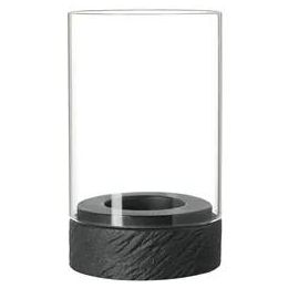 Villeroy & Boch Windlicht VILLEROY & BOCH "Windlicht Manufacture Rock Home 13 cm schwarz", schwarz, Kerzenhalter, Windlicht