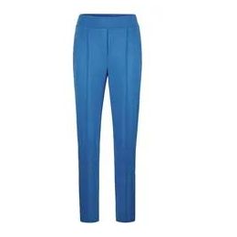 Schlupfhose GOLDNER "Damen-Schlupfhose SARA mit Stretchkomfort", Damen, Gr. 54, N-Gr, blau, Obermaterial: 50% Polyamid PA. 45% Viskose CV. 5% Elasthan EL., Hosen Schlupfhose