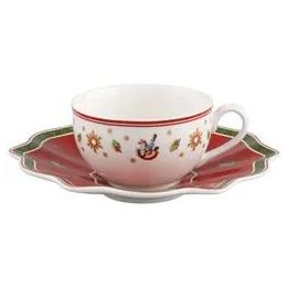 Villeroy & Boch Tasse VILLEROY & BOCH "Kaffeetasse mit Untertasse Toy's Delight 170 ml bunt", bunt, 1 tlg., Porzellan, Trinkgef&auml;&szlig;e, Tasse