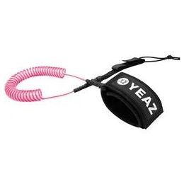 Inflatable SUP-Board YEAZ "Sicherheitsleine/Leash f&uuml;r SUP NUI", wei&szlig; (transparent, rosa), Wassersportboards
