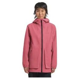Funktionsparka Jack Wolfskin "TERRAVIEW 2L PARKA W", Damen, Gr. M (38/40), eveningrose, Obermaterial: 100% POLYESTER. Futter: 100% POLYESTER, Jacken