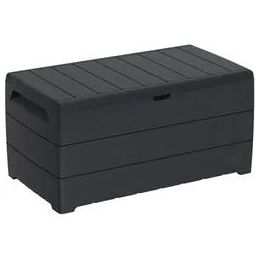 Aufbewahrungsbox Vcm "Durabox Aufbewahrungsbox Kissenbox 416 L", grau, 1 Stk., Obermaterial: 100% Kunststoff plastic., Aufbewahrungsboxen, Aufbewahrungsbox