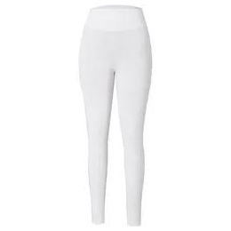 Leggings YEAZ "Leggings FLEX", Damen, Gr. XS, US, wei&szlig;, Obermaterial: 90% Polyamid PA. 10% Elasthan EL., Hosen Leggings