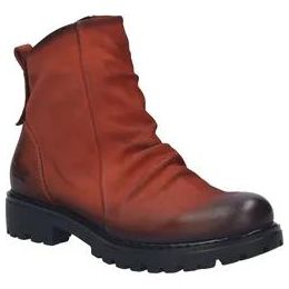 Stiefelette Josef Seibel "Melinda 33, rot", Damen, Gr. 38, rot, Obermaterial: 100% Rindsleder Leather cow., Schuhe Stiefelette