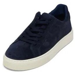 Marc O'Polo Sneaker MARC O'POLO "aus softem Veloursleder", Herren, Gr. 42, true navy, Obermaterial: 100% Leder (Rind), Schuhe Sneaker